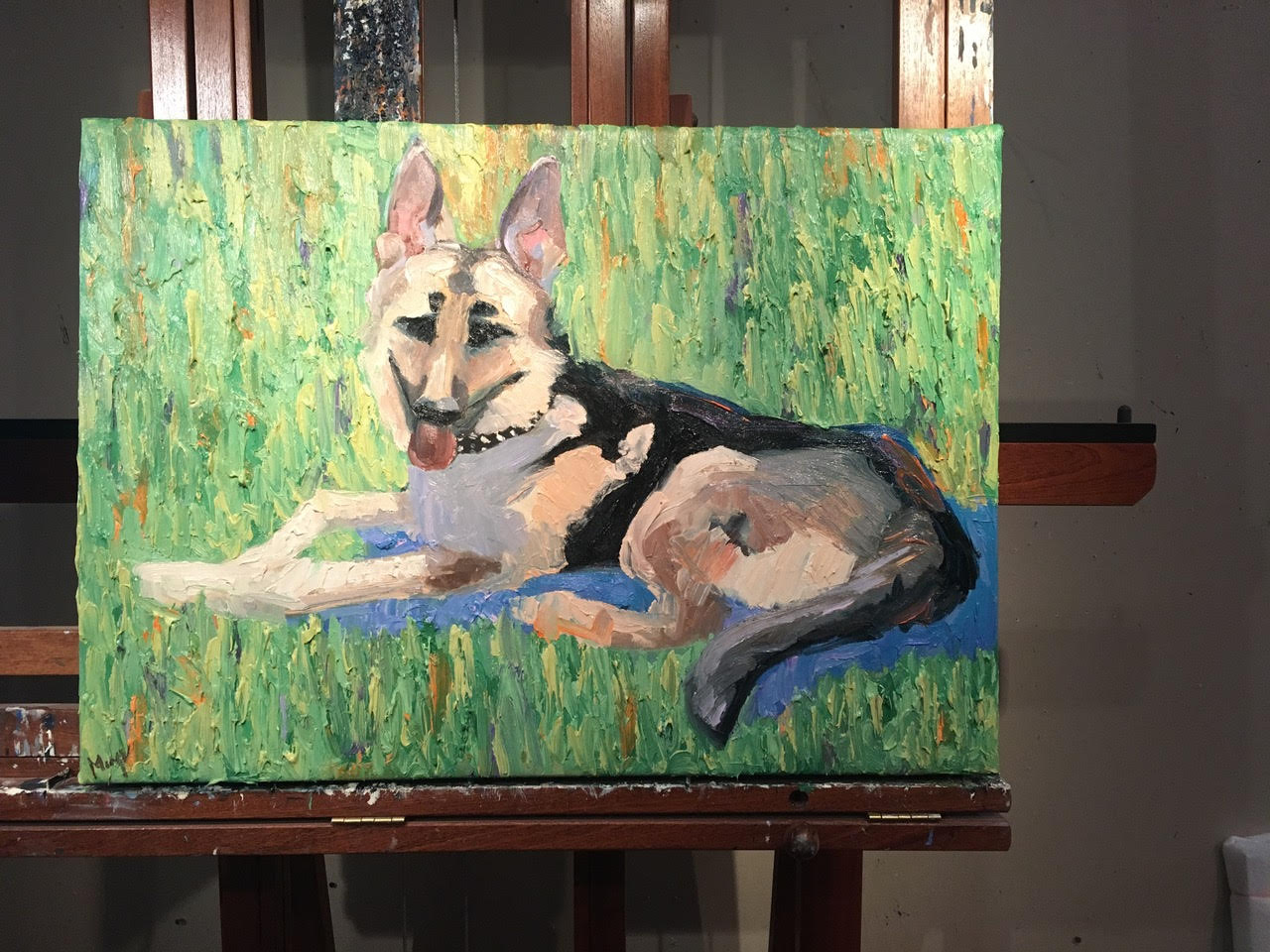 Commissioned Dog Paintings | Christopher Mize